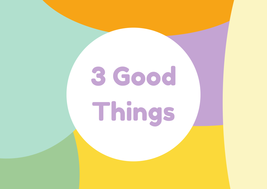 3 Good Things a day can improve wellbeing – Emma Palmer-Cooper
